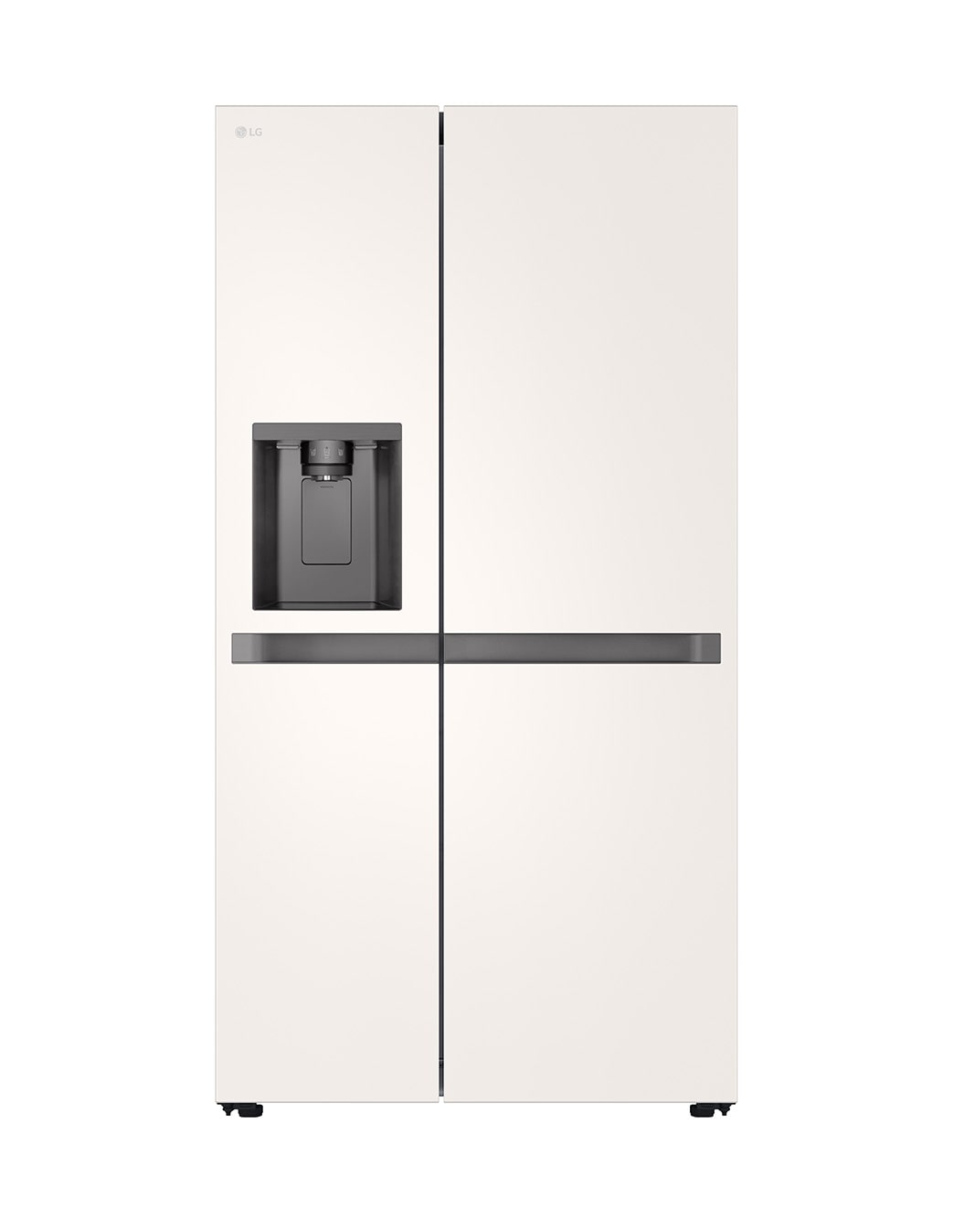 635l Side by Side Fridge in Beidge White | LG Malaysia