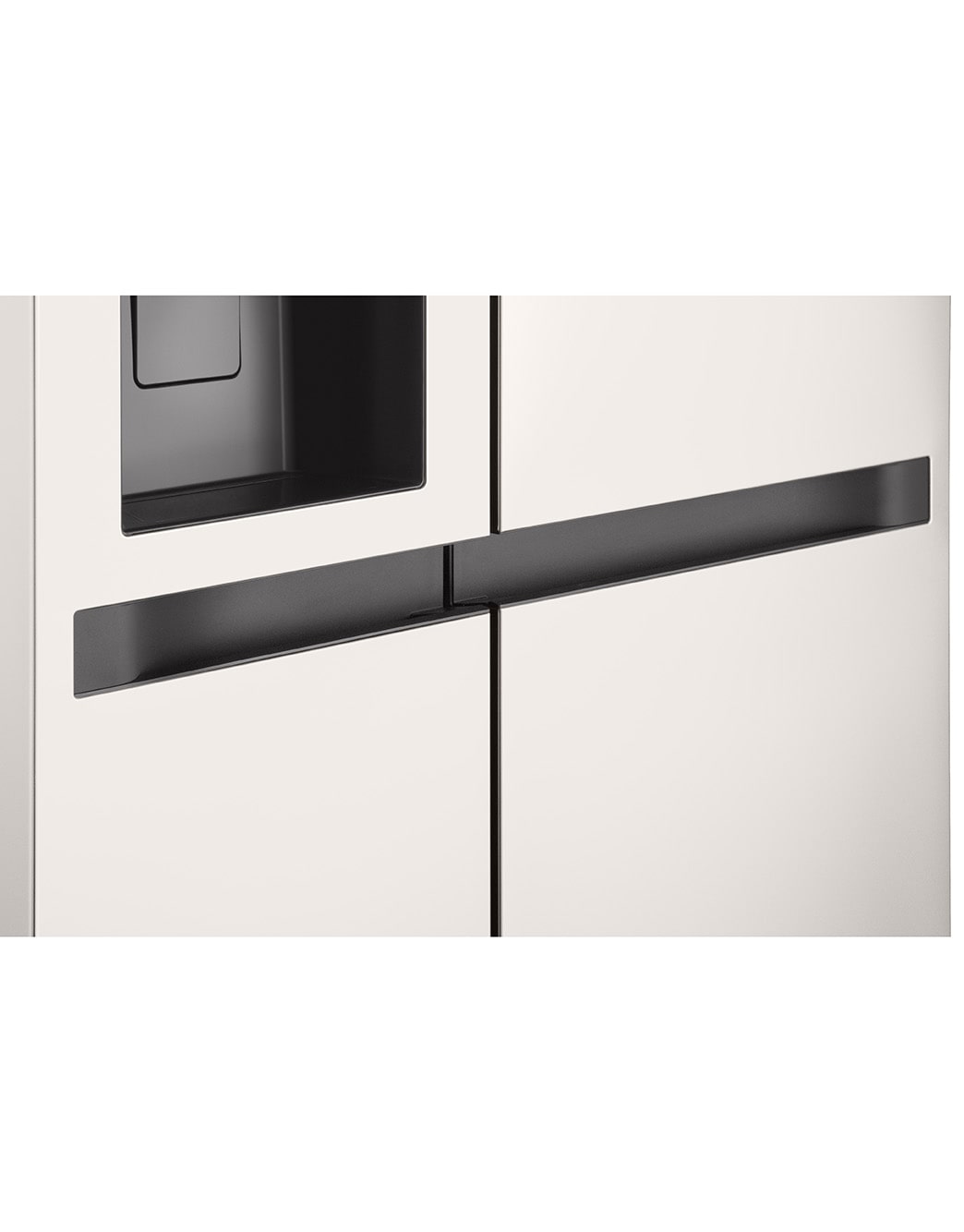 635l Side by Side Fridge in Beidge White | LG MY