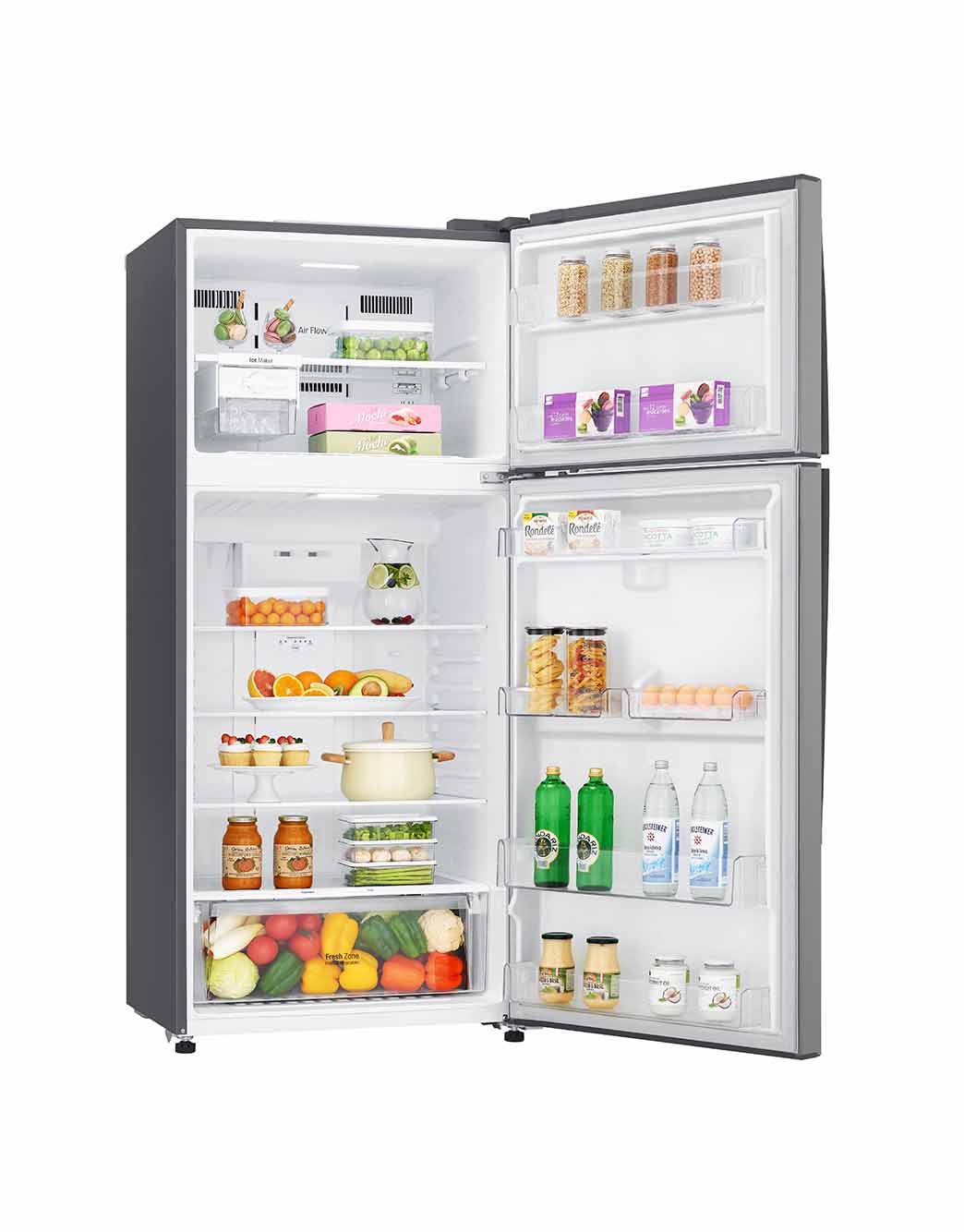 547L Top Freezer Fridge in Platinum Silver Finish | LG Malaysia