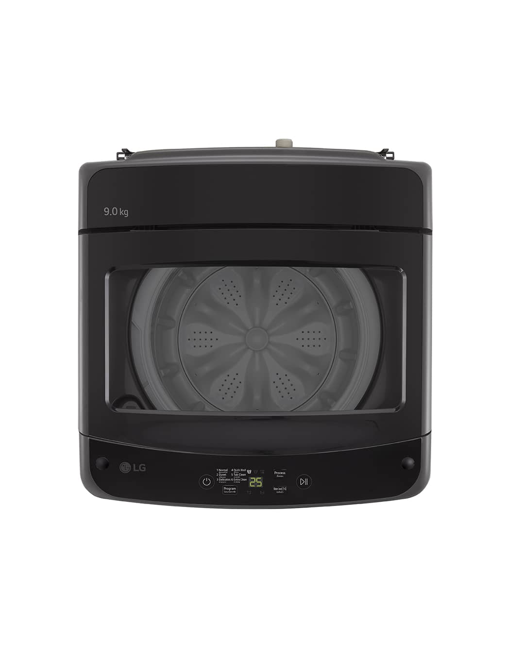 9kg Top Load Washing Machine in Middle Black | LG Malaysia