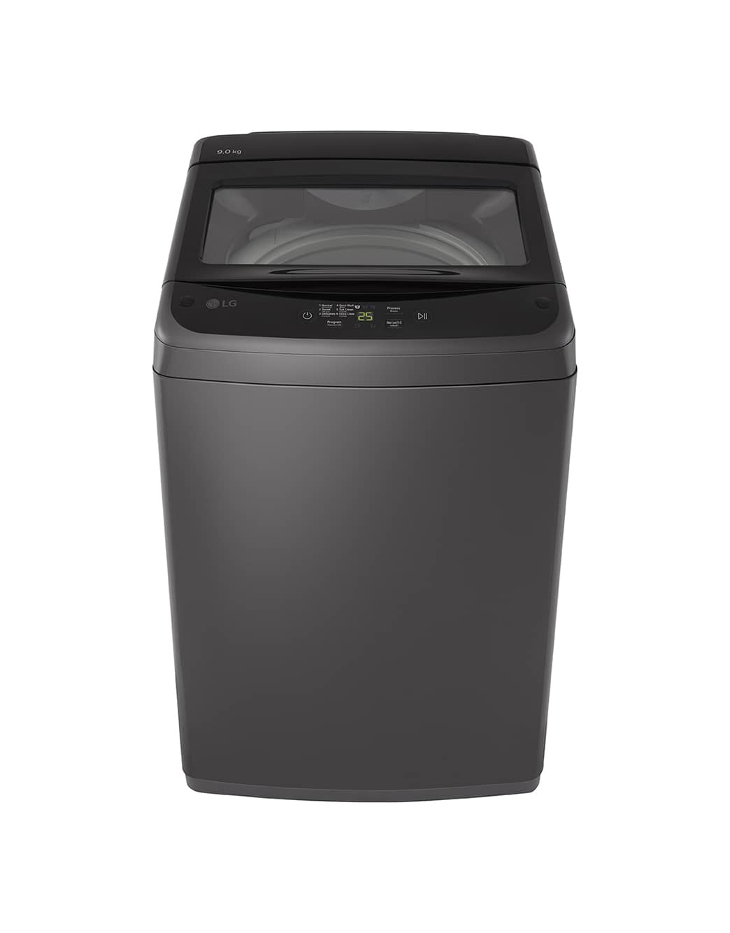 9kg Top Load Washing Machine in Middle Black | LG Malaysia