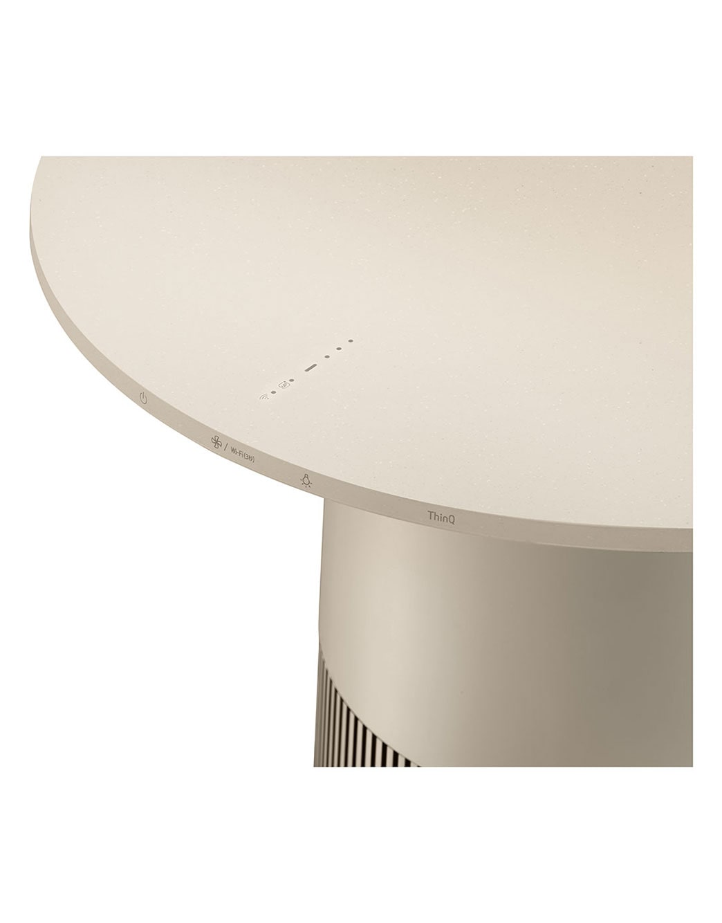 LG PuriCare™ AeroFurniture Air Purifier (Clay Brown) with Wireless ...