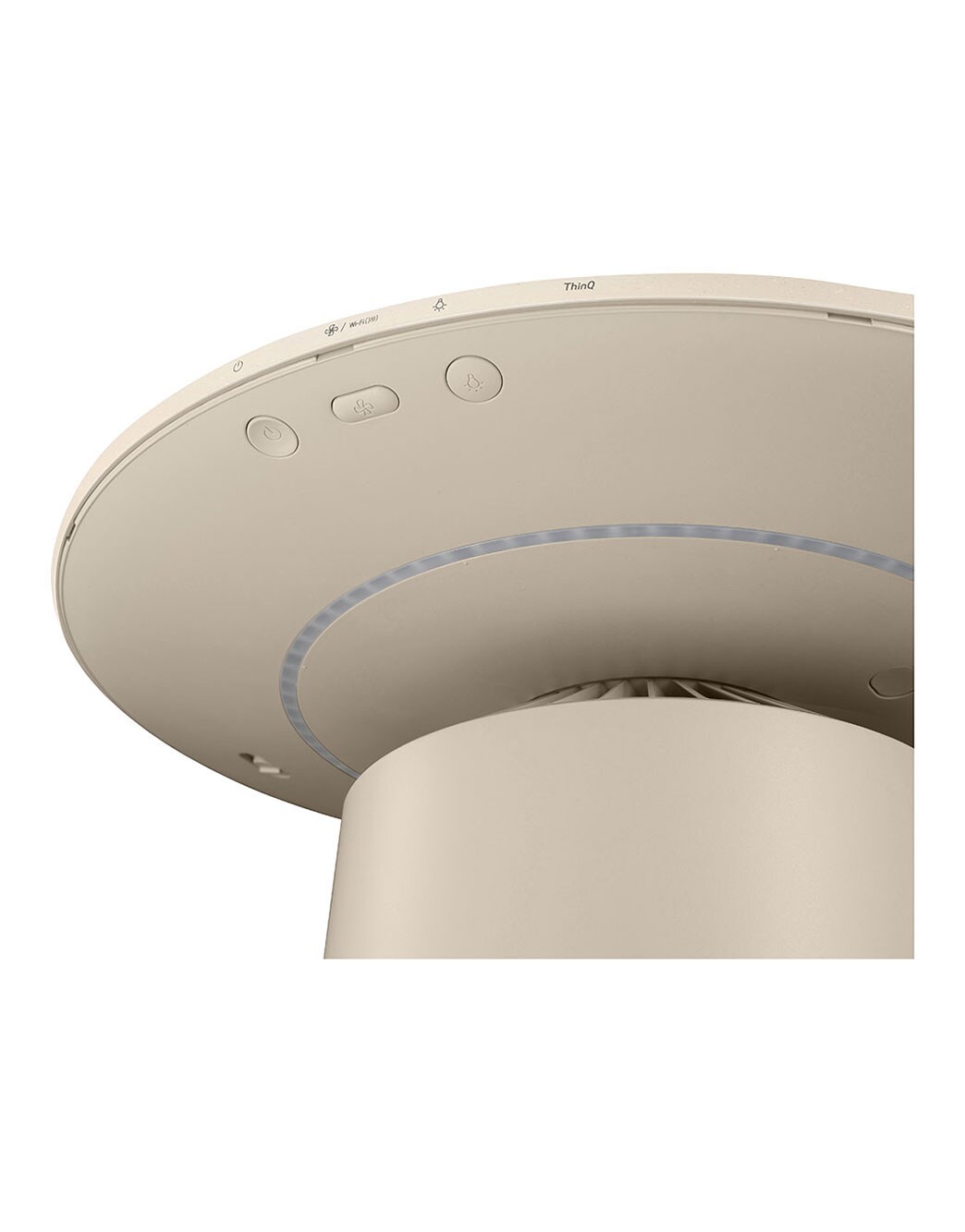 LG PuriCare™ AeroFurniture Air Purifier (Clay Brown) with Wireless ...