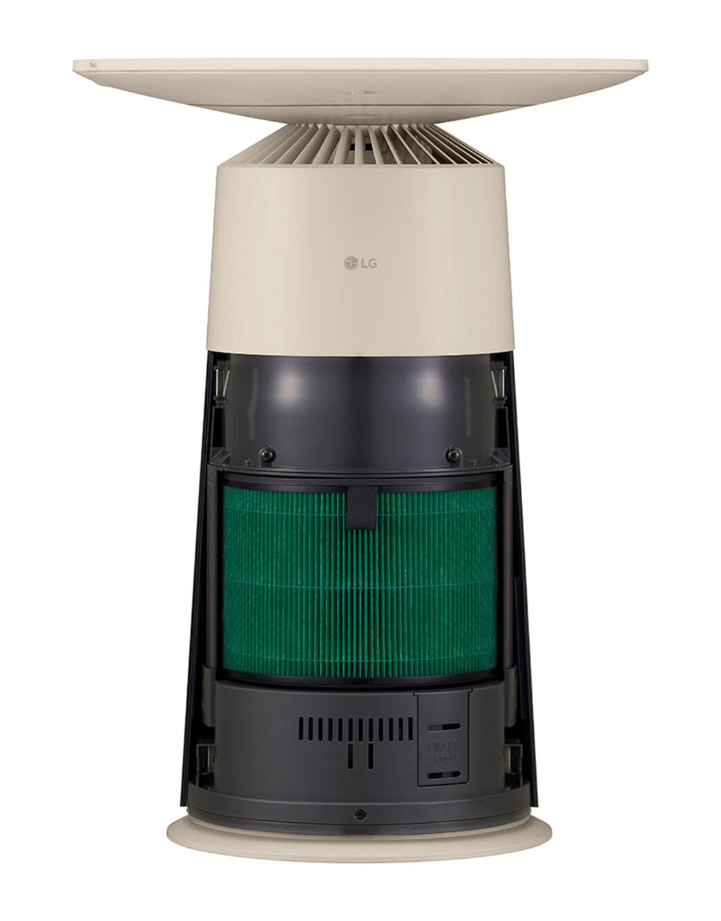 LG PuriCare™ AeroFurniture Air Purifier (Clay Brown) with Wireless ...