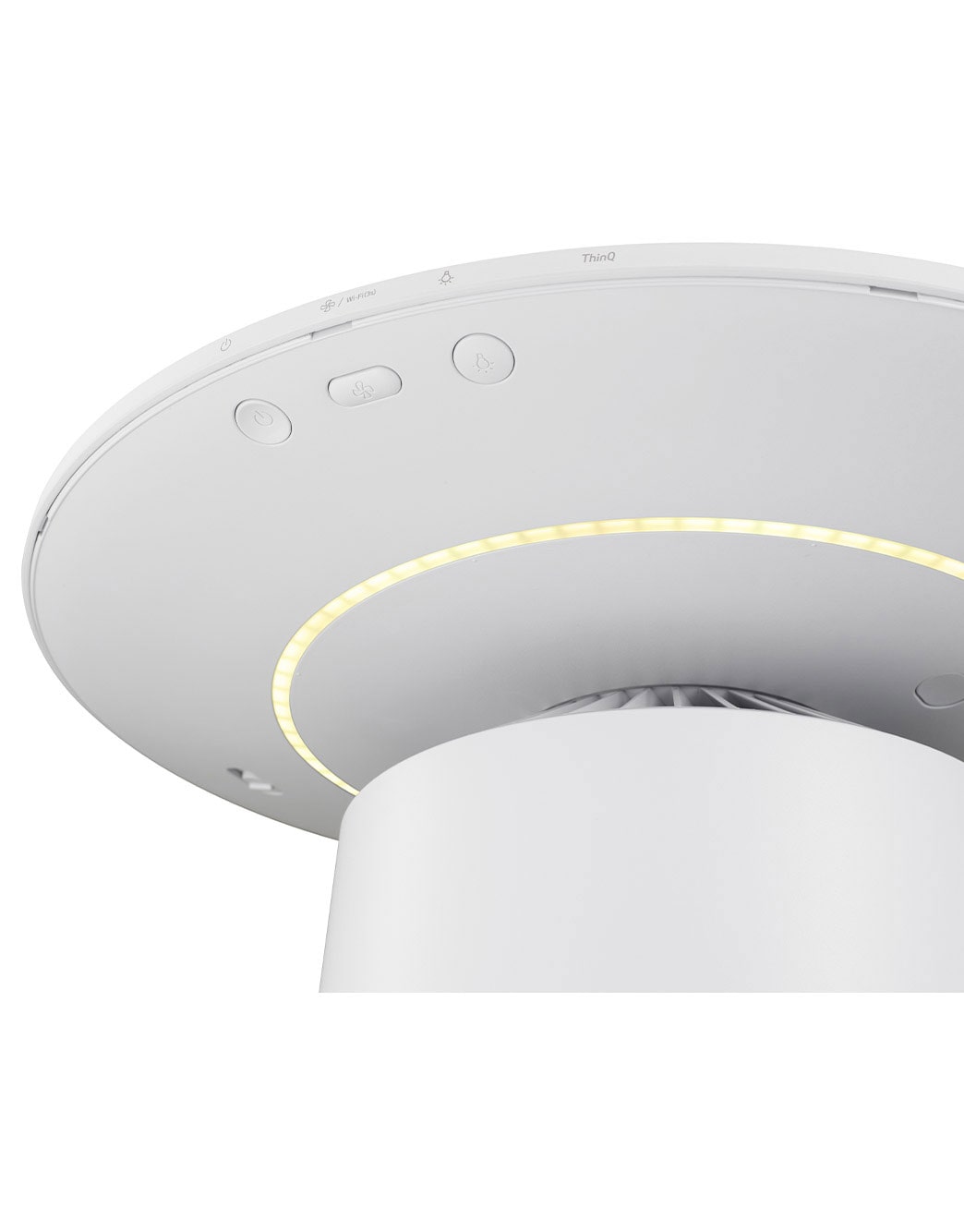 LG PuriCare™ AeroFurniture Air Purifier (Essence White) with Wireless ...