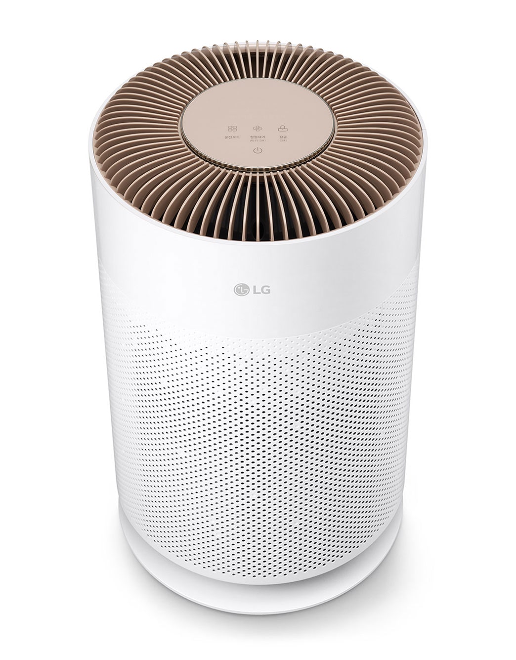 LG PuriCare™ 360º HIT Air Purifier (Brown) with compact and complete ...