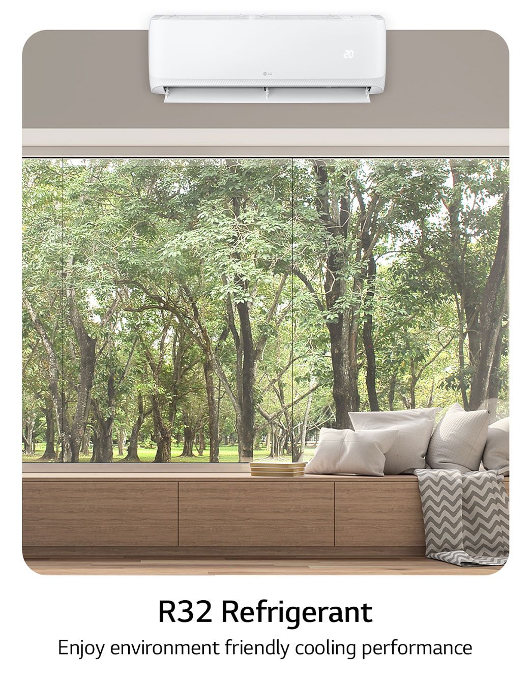 [2024] 2.0HP Lite Series Air Conditioner with Dual Sensing and Fast ...