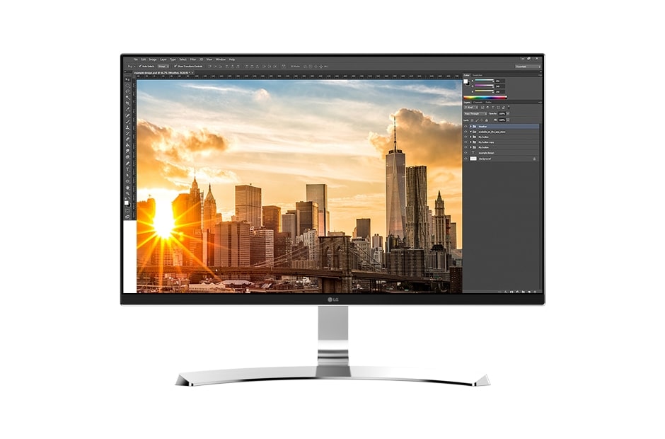 27” 16:9 IPS 4K Monitor - 27UD88-W | LG MY