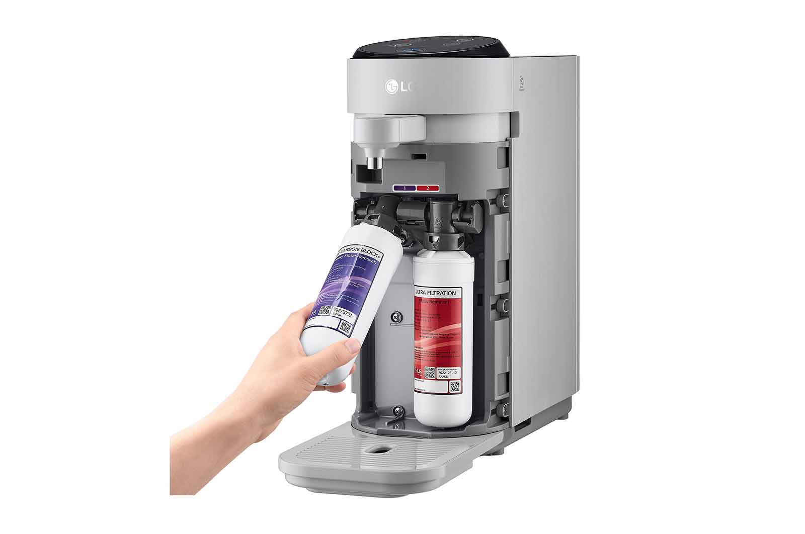 LG PuriCare™ Tankless Water Purifier with 4-Stage filtration Hot ...