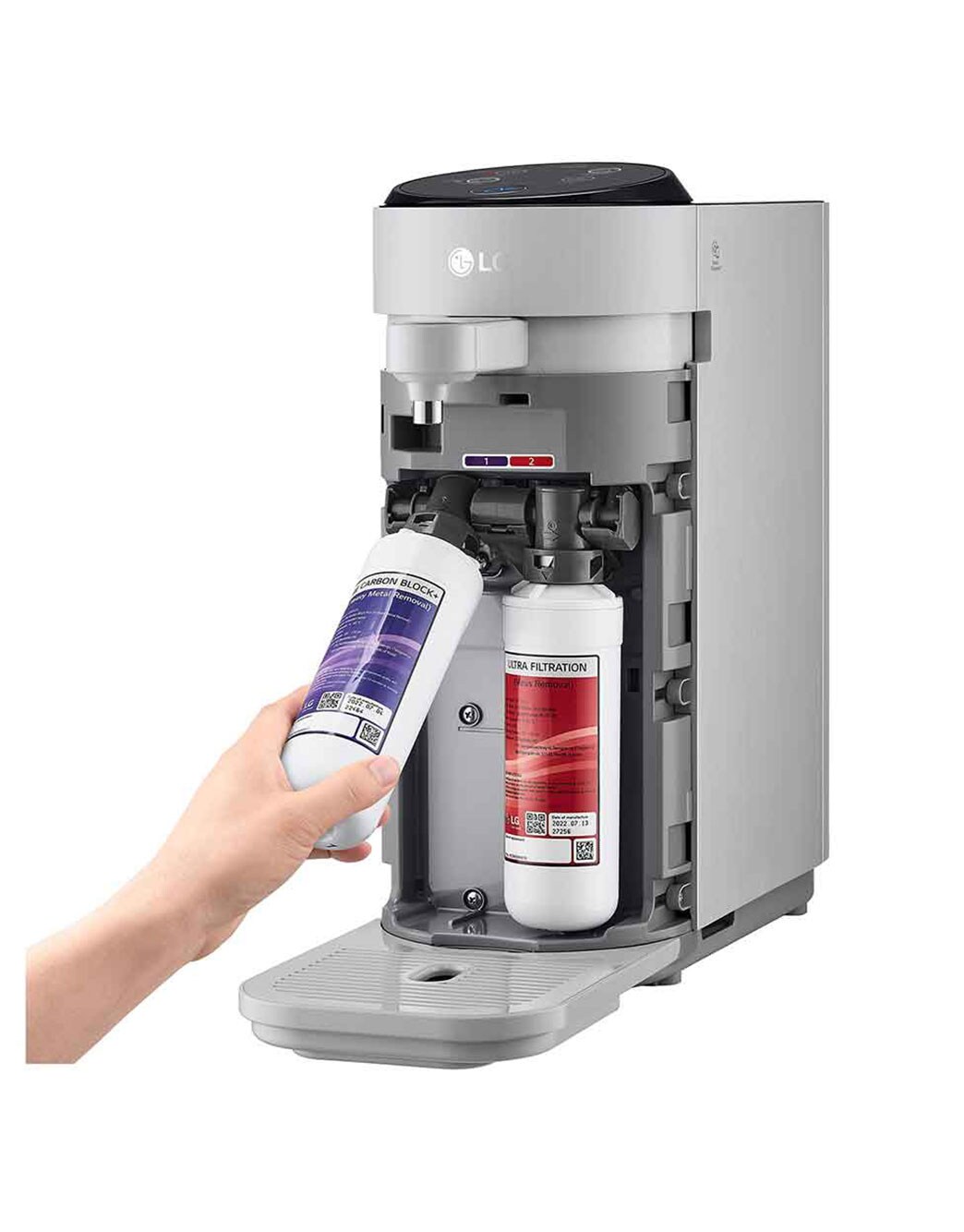 LG PuriCare™ Tankless Water Purifier with 4-Stage filtration Hot ...