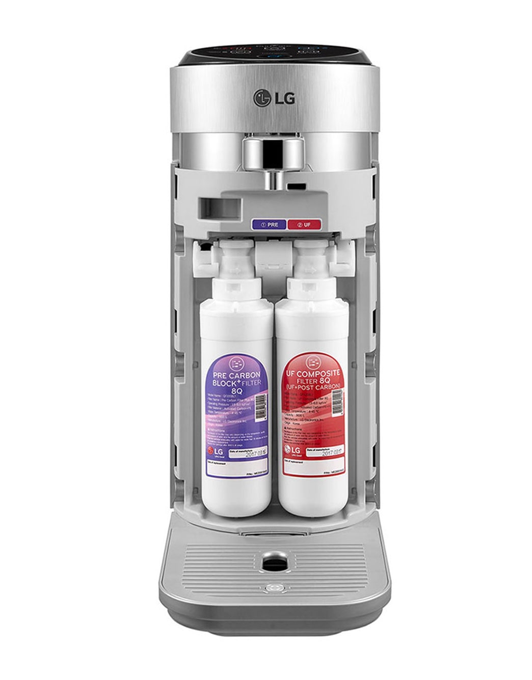 Tankless LG PuriCare™ Water Purifier with 3-stage filtration & Tankless ...