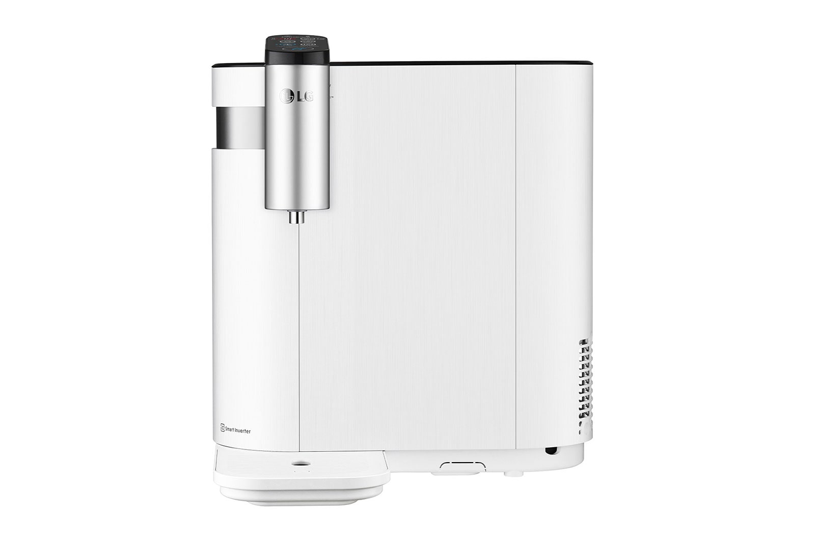 Tankless LG PuriCare Water Purifier with 3 stage filtration Tankless Hot Cold Ambient White WD515AN LG MY