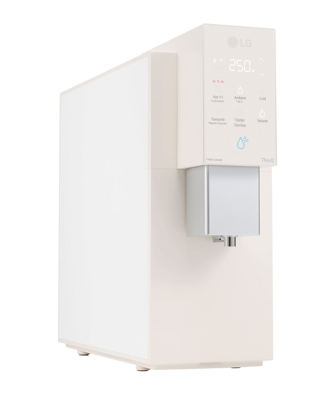 LG PuriCare Objet Collection Water Purifier, Calming Beige - WD518AN ...