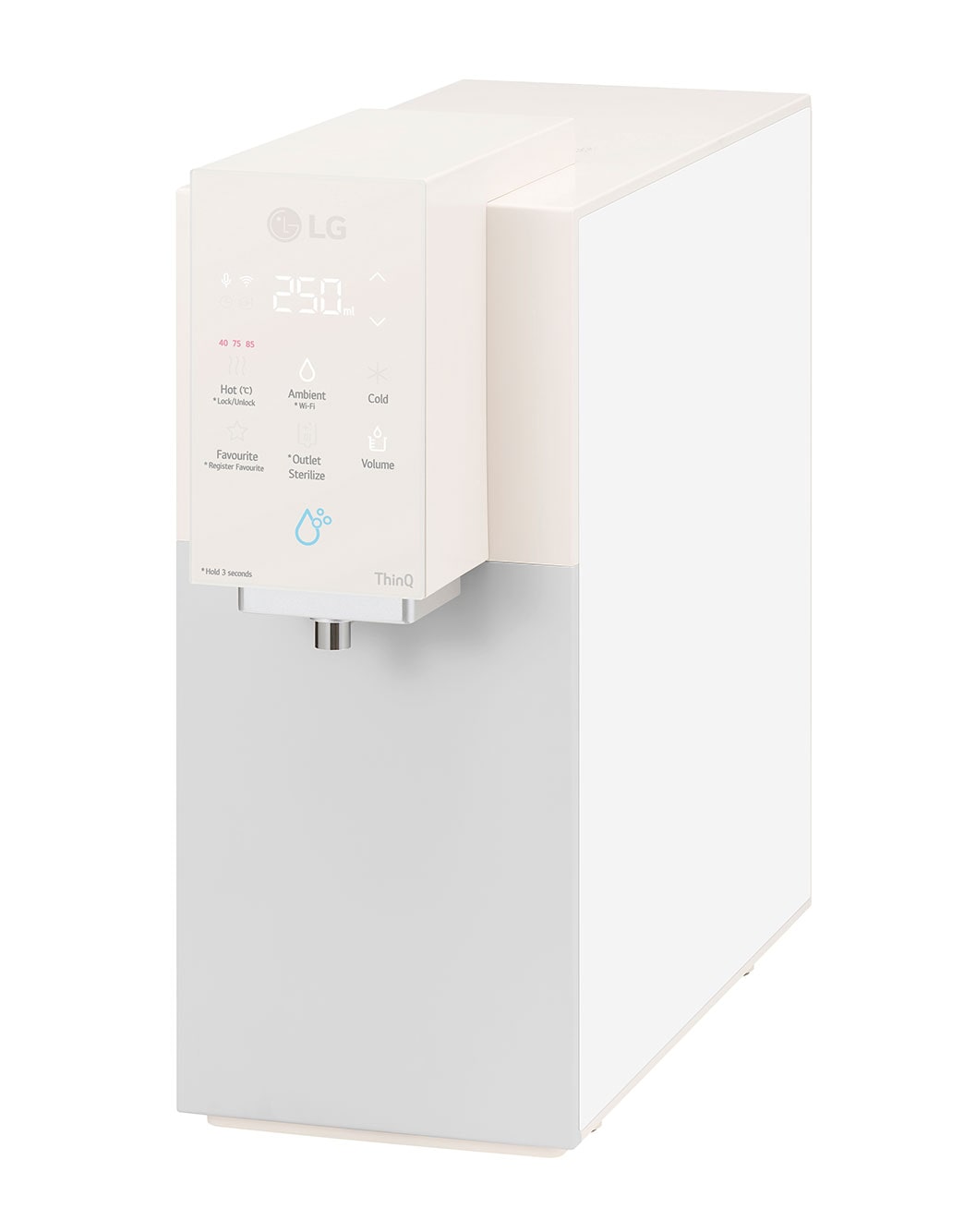 LG PuriCare Objet Collection Water Purifier, Calming Beige - WD518AN ...