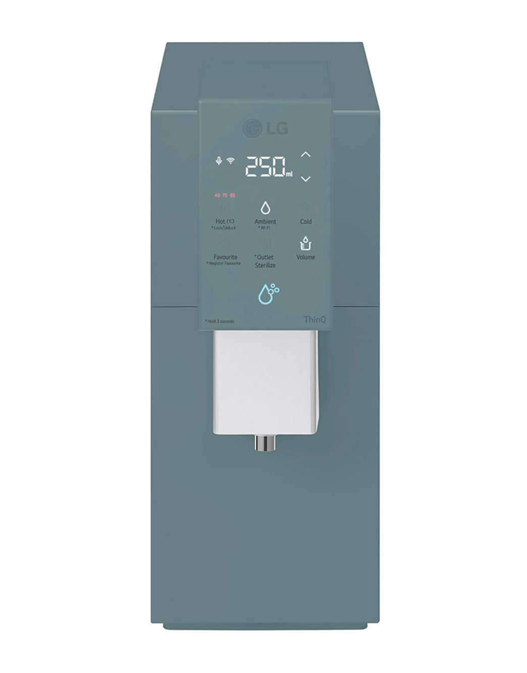 LG PuriCare Objet Collection Water Purifier, Clay Mint - WD518AN ...