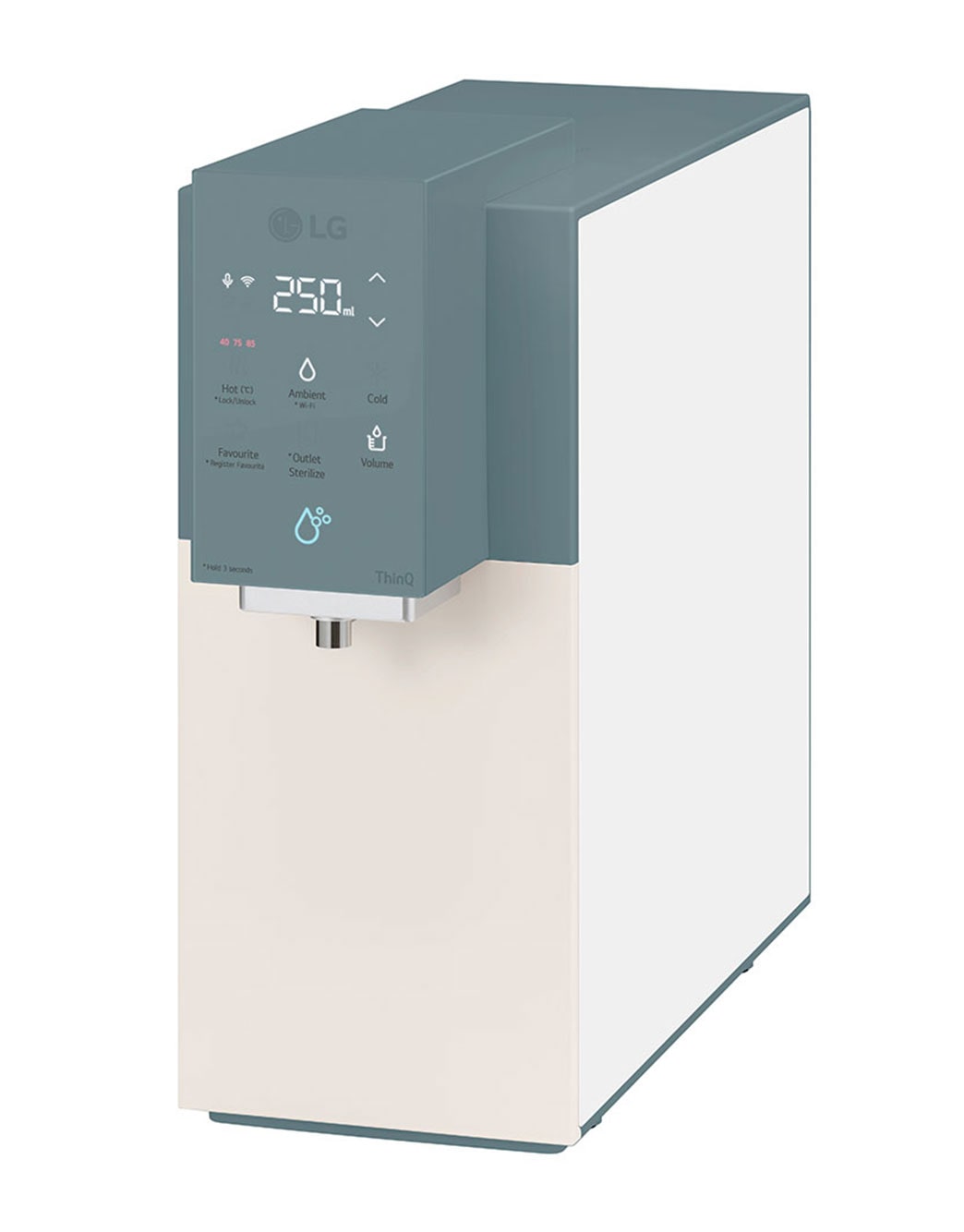 LG PuriCare Objet Collection Water Purifier, Clay Mint - WD518AN ...