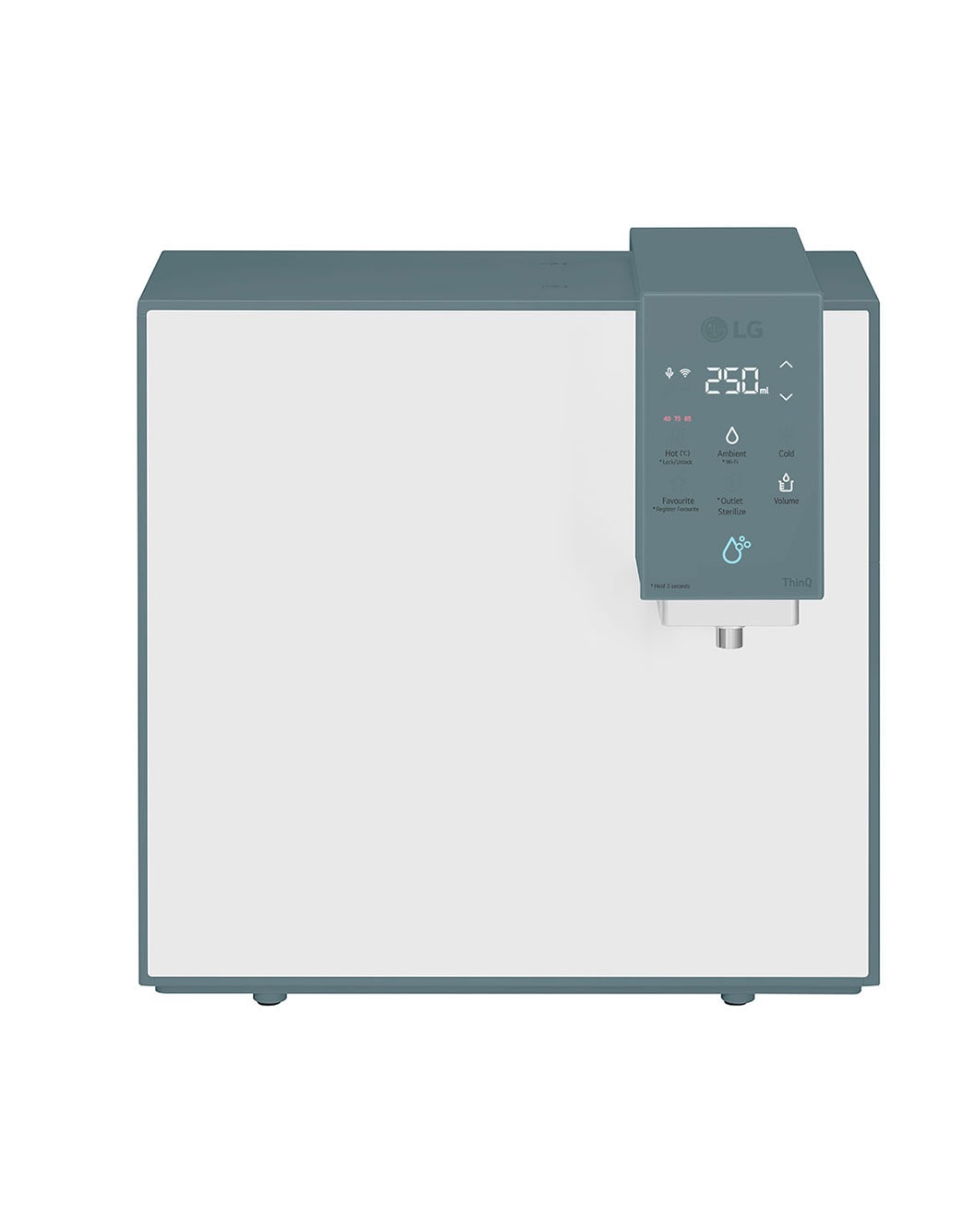 LG PuriCare Objet Collection Water Purifier, Clay Mint - WD518AN ...