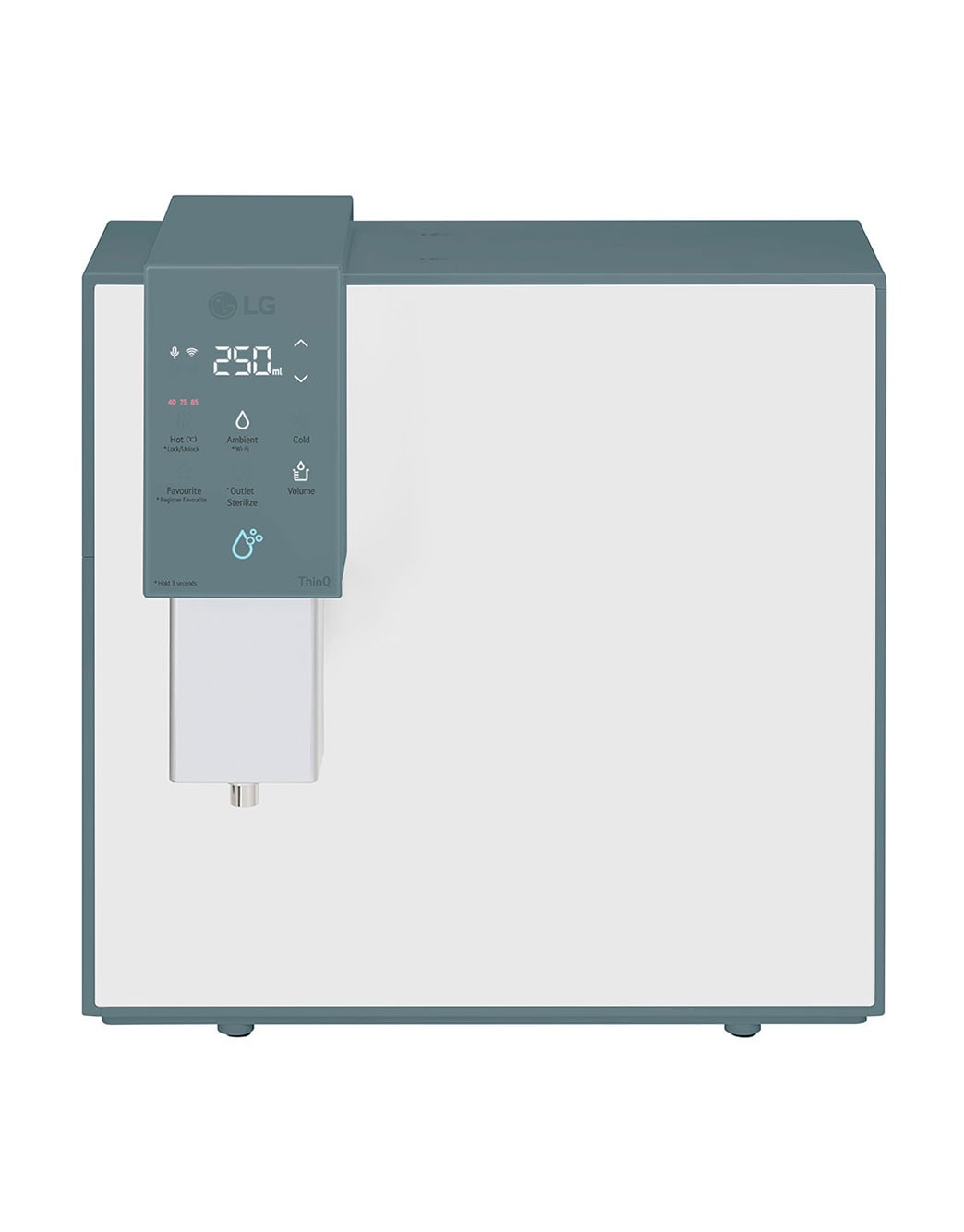 LG PuriCare Objet Collection Water Purifier, Clay Mint - WD518AN ...