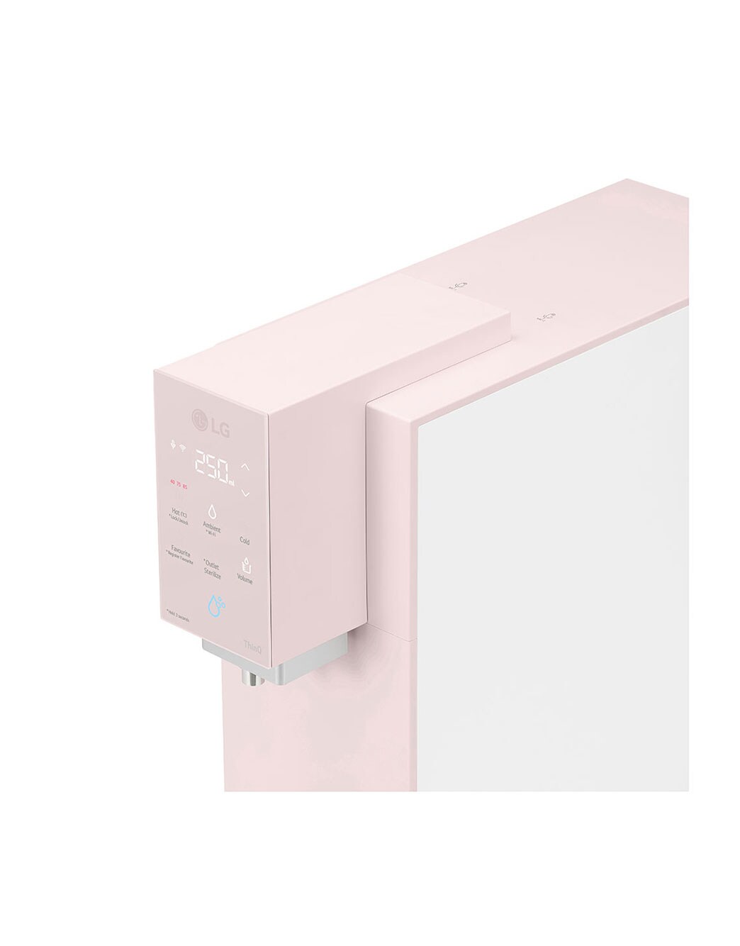 LG PuriCare Objet Collection Water Purifier, Calming Pink - WD518AN ...