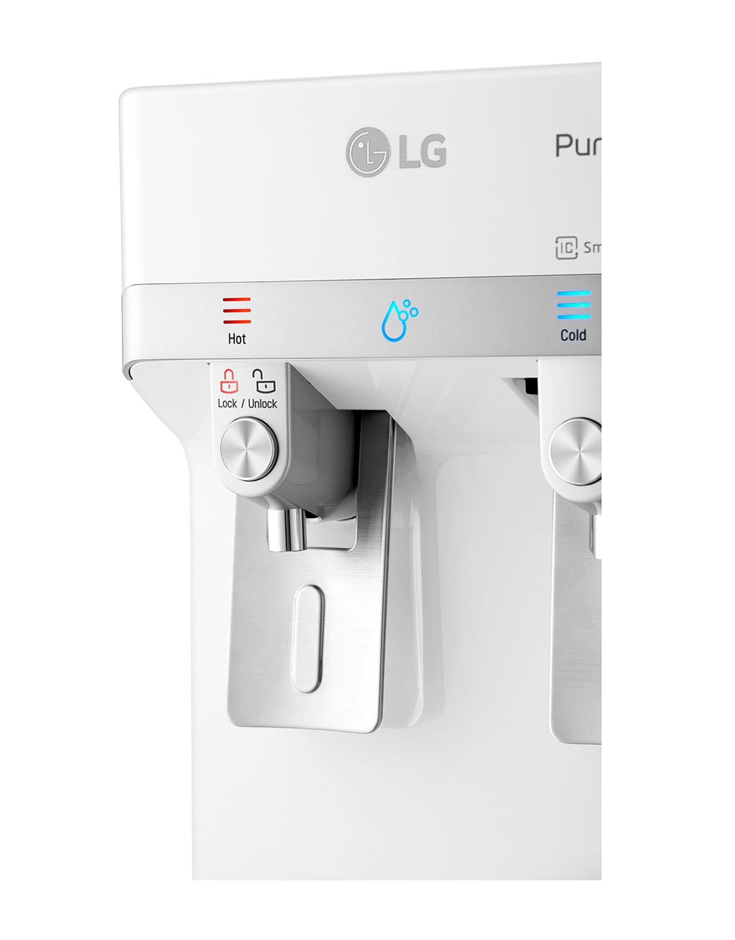 Slim Stand LG PuriCare™ Water Purifier with Tankless Cold Water & Big ...