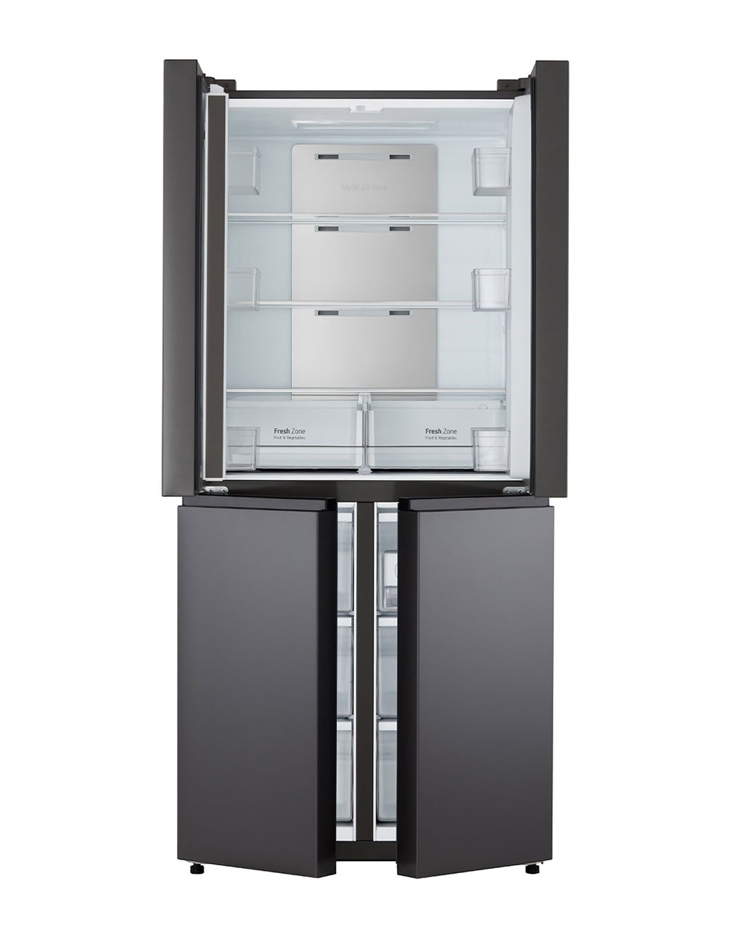 470L Multi Door Fridge in Essence Black Steel - GC-B47FFQAB | LG MY