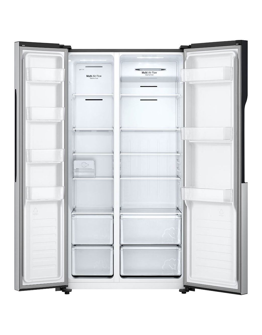 508L Side-by-Side Fridge in Silver Finish - GC-B507PQAM | LG MY