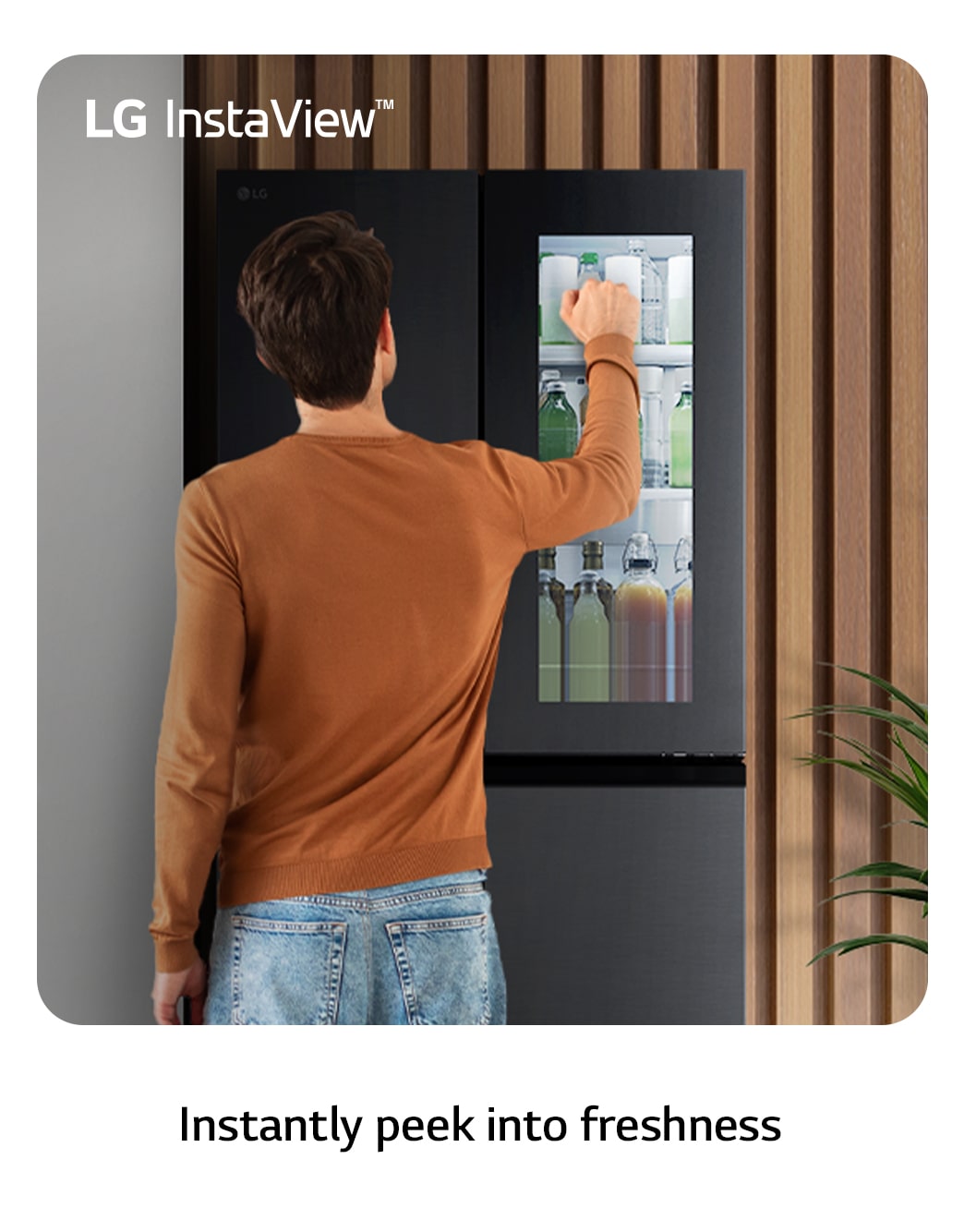 431L French Door Fridge with InstaView and 12kg Front Load AIDD Washer ...