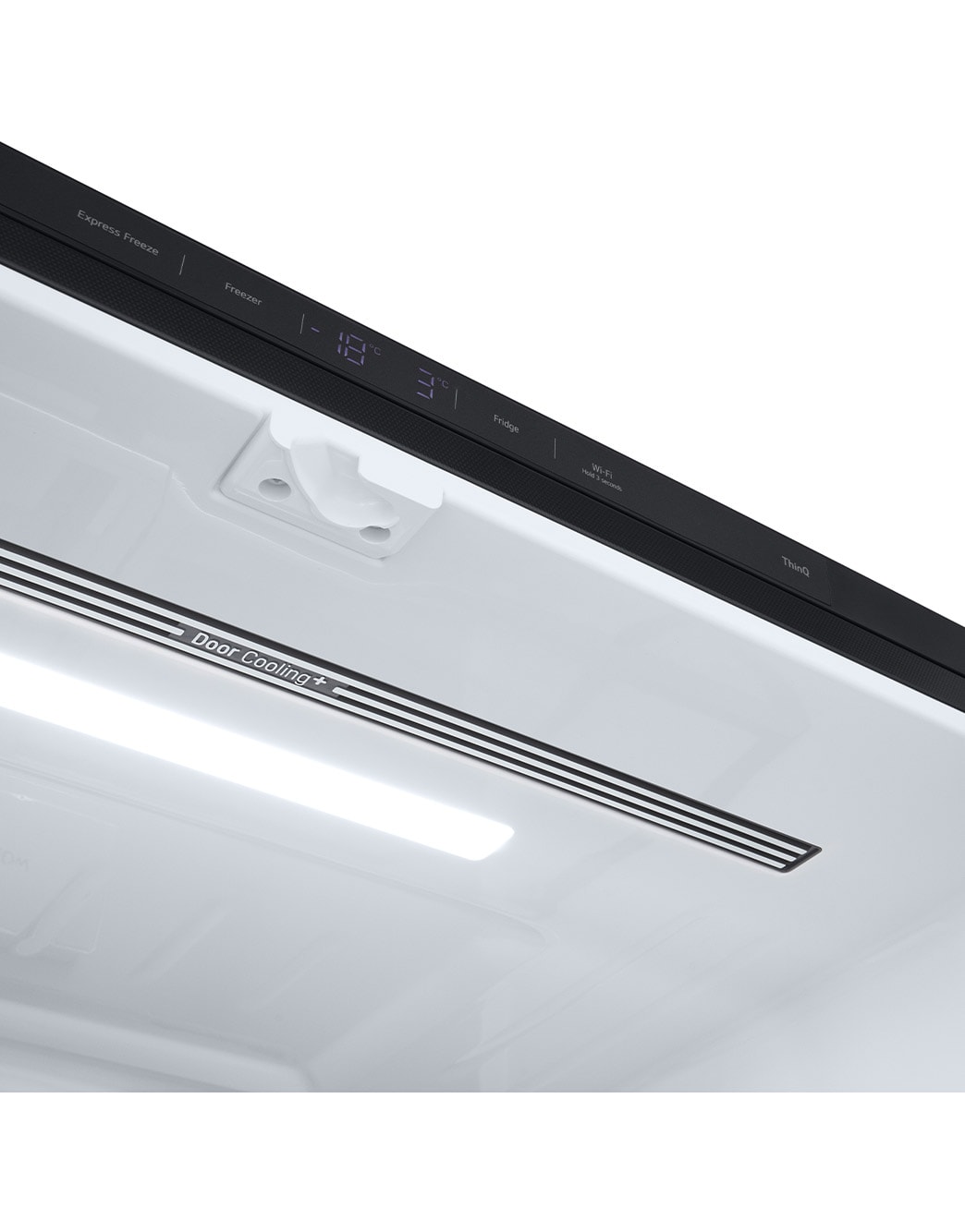 601L French Door Fridge with InstaView in Matte Black Finish - GC ...