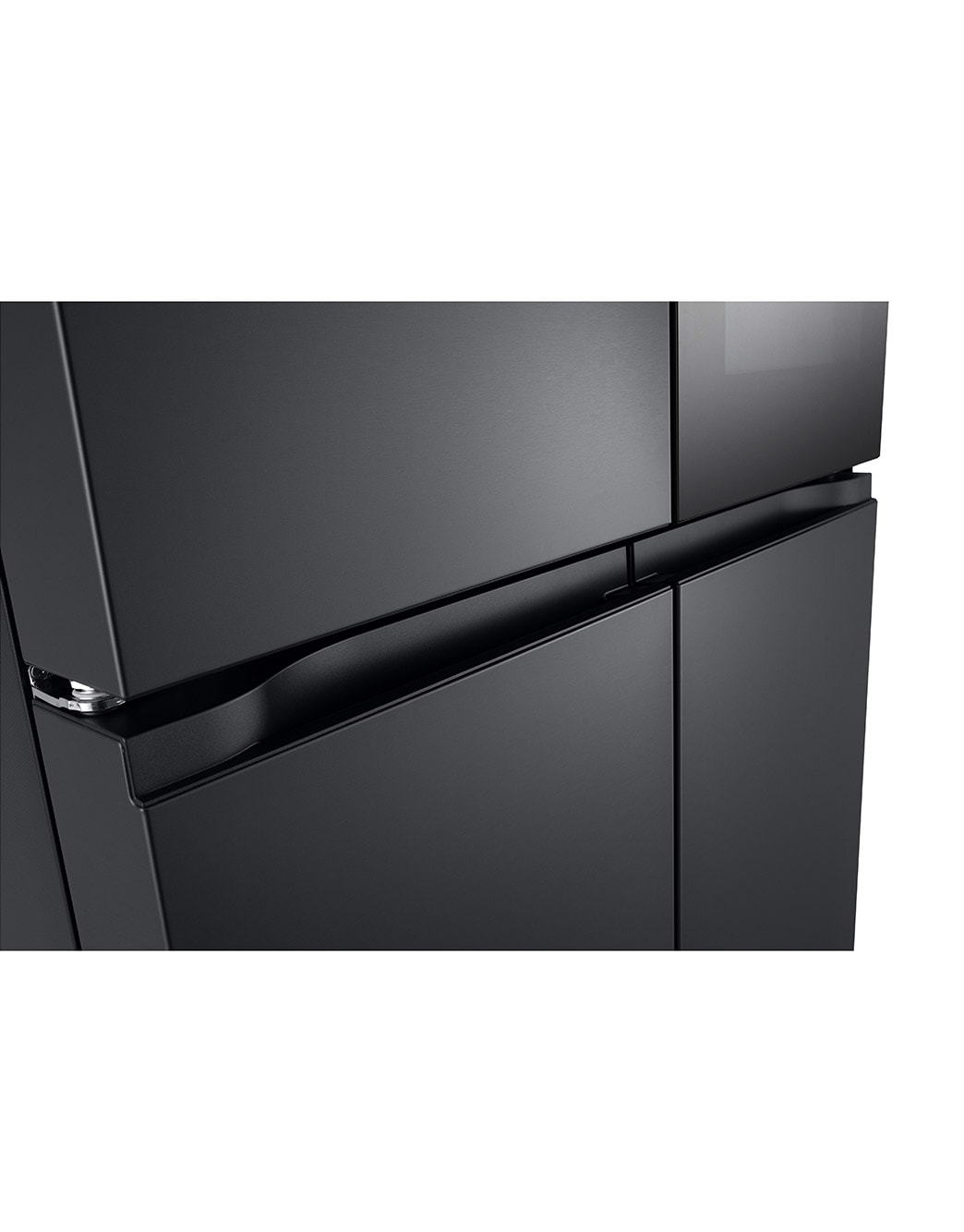 601L French Door Fridge with InstaView in Matte Black Finish - GC ...