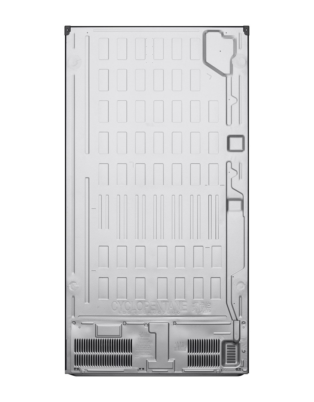 601L French Door Fridge with InstaView in Matte Black Finish - GC ...