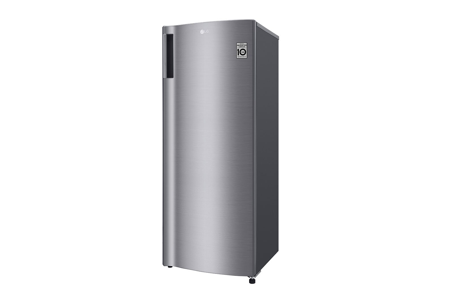 171L Vertical Freezer in Platinum Silver Finish - GN-304SLBT | LG MY