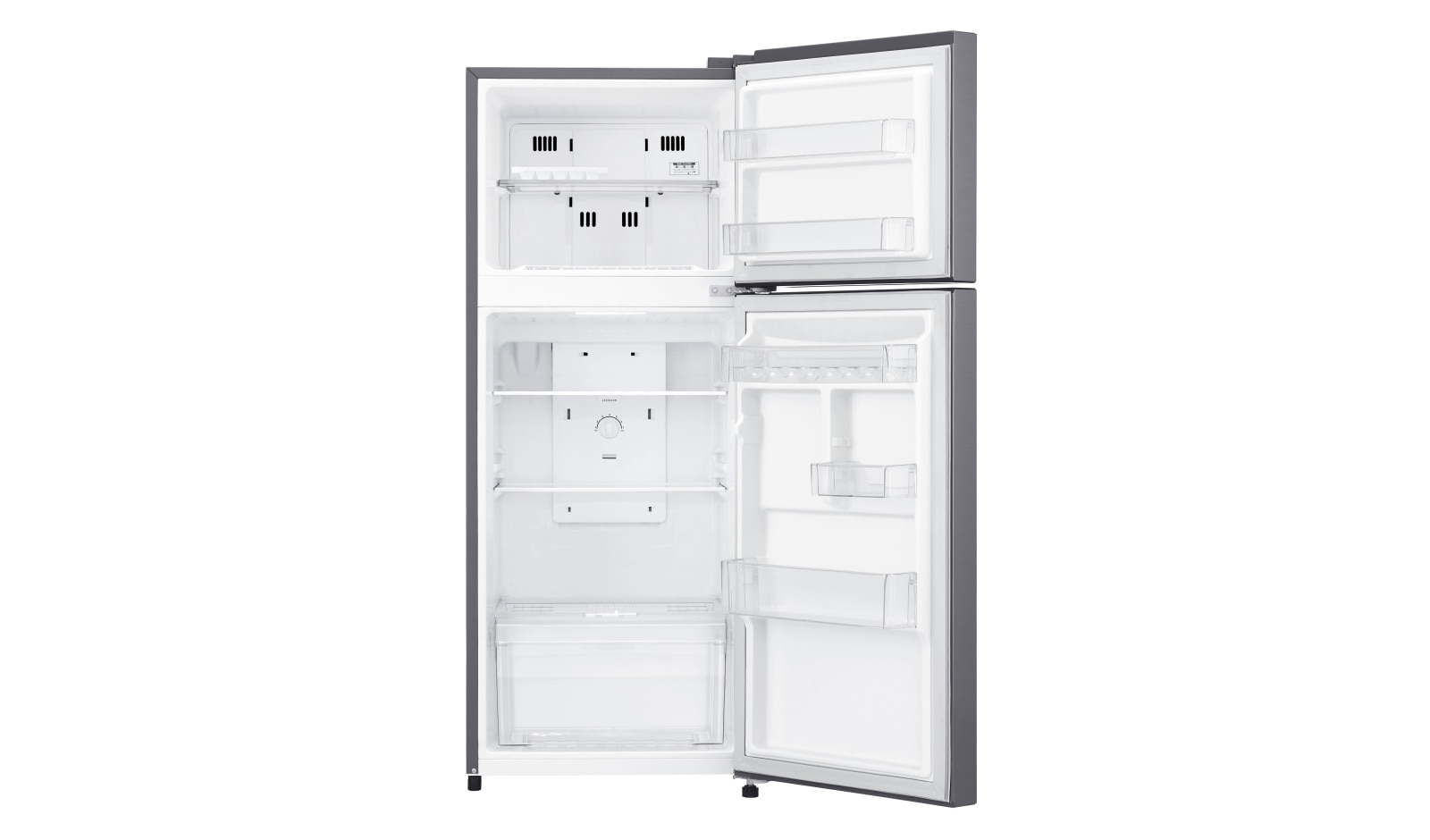 202L Top Freezer Fridge in Dark Graphite Steel - GN-B202SQBB | LG MY