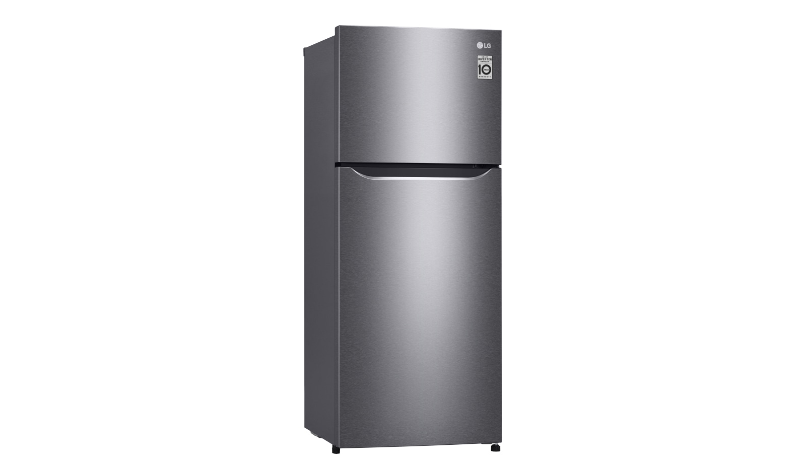 202L Top Freezer Fridge in Dark Graphite Steel - GN-B202SQBB | LG MY