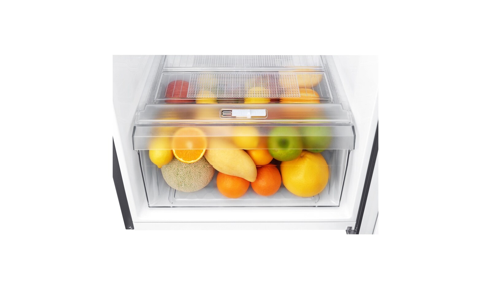 202L Top Freezer Fridge in Dark Graphite Steel - GN-B202SQBB | LG MY