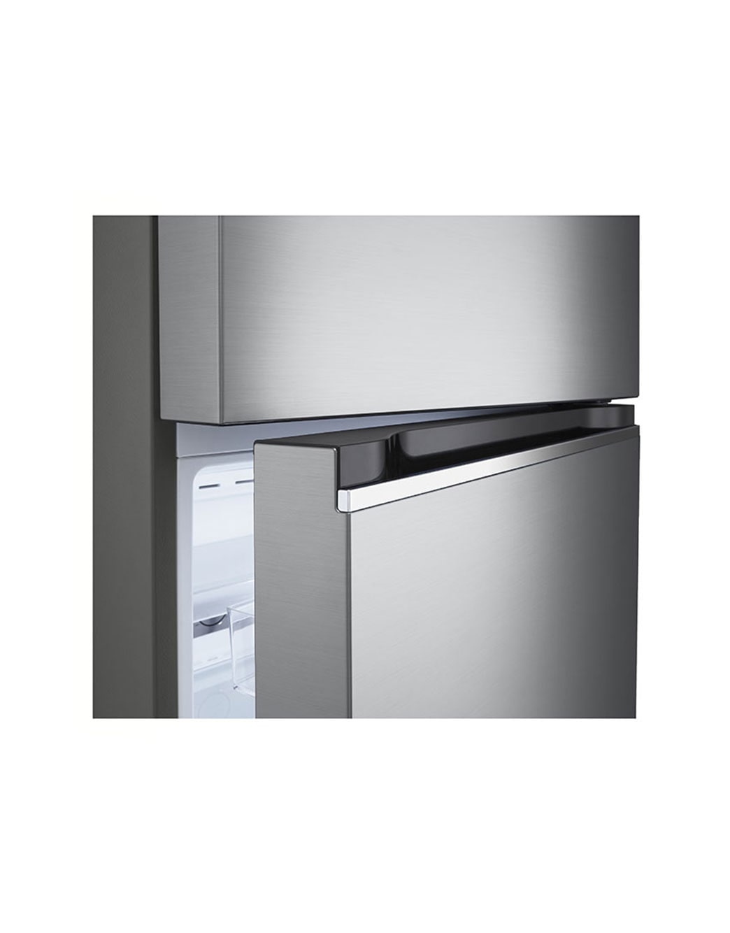 340L Top Freezer Fridge in Dark Graphite Steel - GN-B312PQMB | LG Malaysia