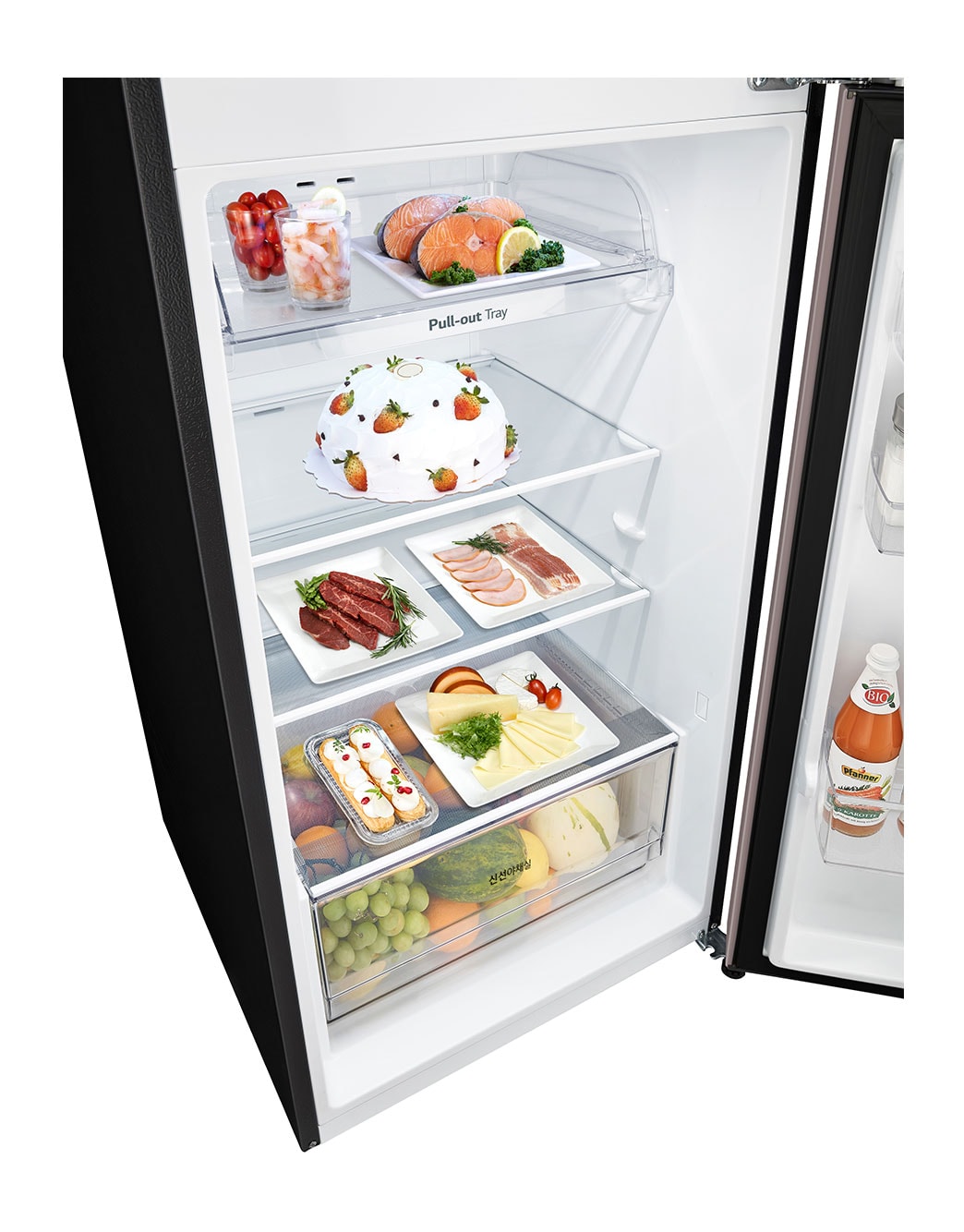 360L Top Freezer Fridge in Clay Pink Finish - GN-B332PPGB | LG MY