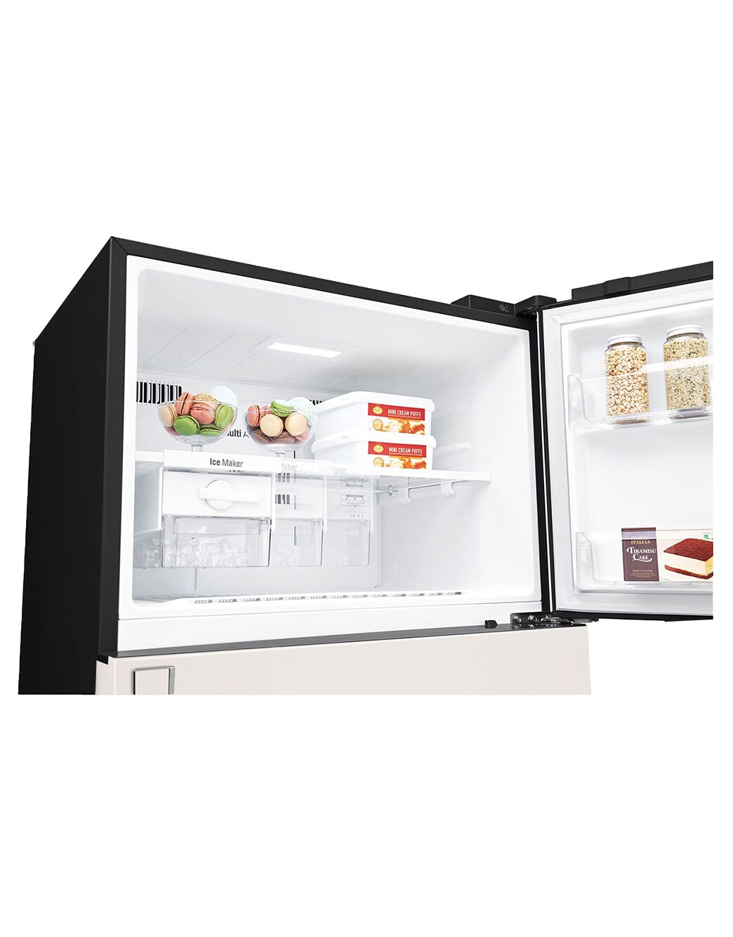 547L Top Freezer Fridge in Beige | LG Malaysia