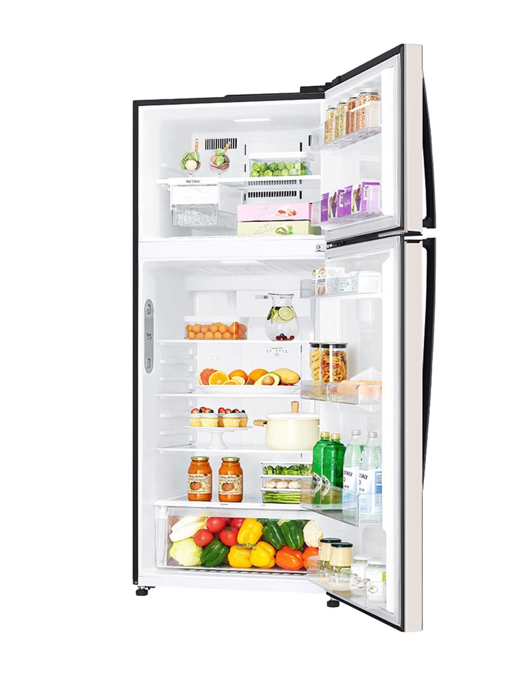 547L Top Freezer Fridge in Beige | LG Malaysia