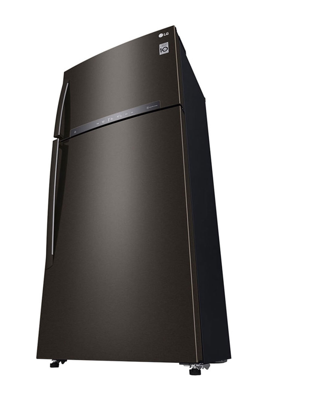 547L Top Freezer Fridge in Black Metal Finish - GN-H702HXHC | LG MY