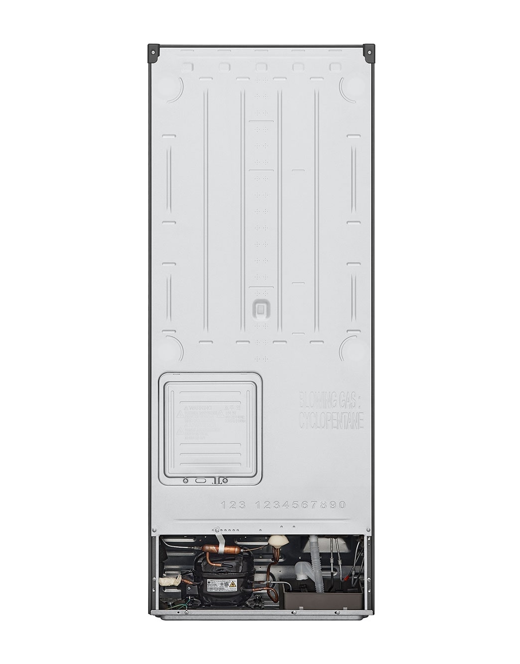 235L Top Freezer Fridge in Dark Graphite Steel - GV-B212PQMB | LG MY