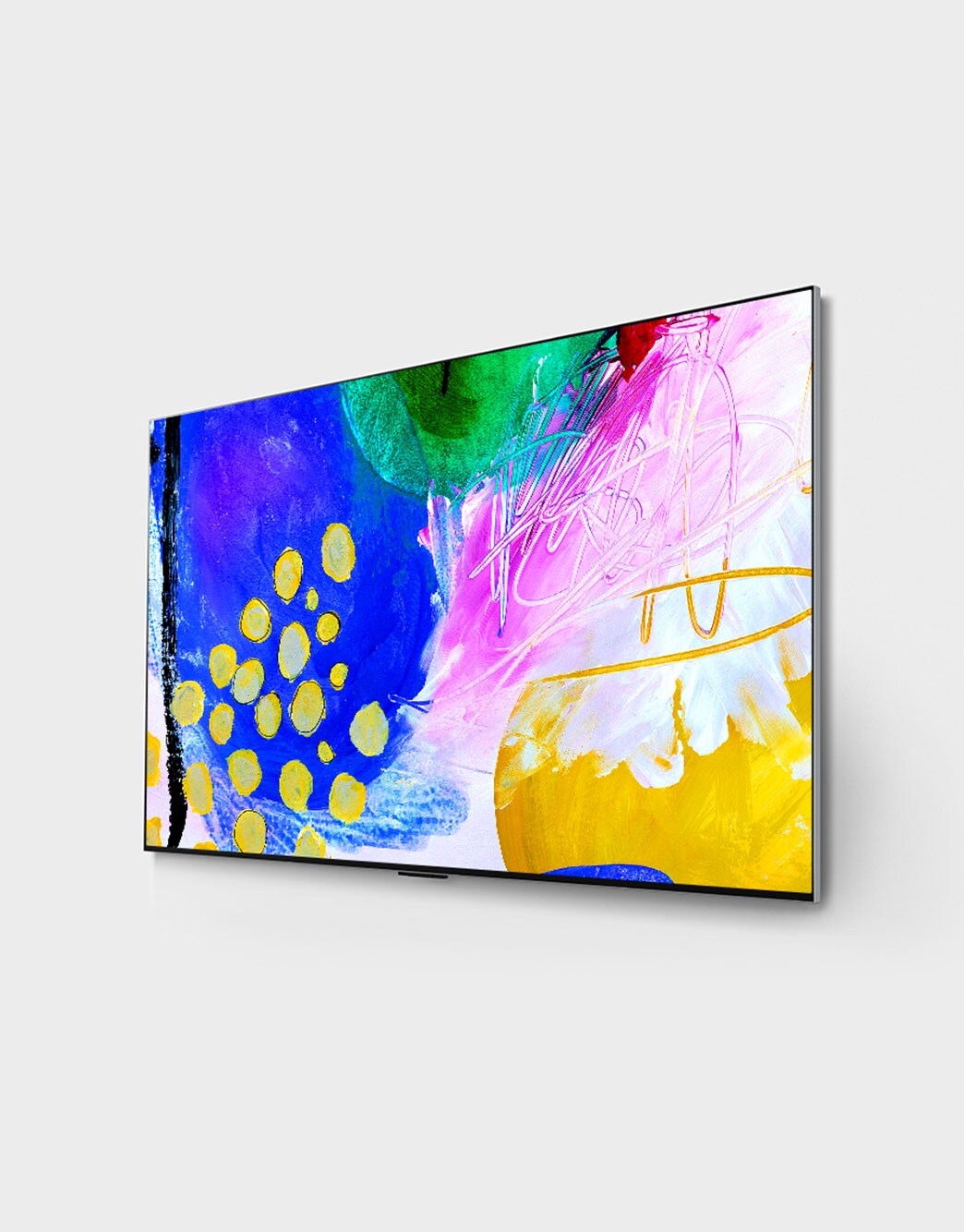 LG 77 Inch G2 Series 4K Smart SELF-LIT OLED evo Gallery Edition TV with ...
