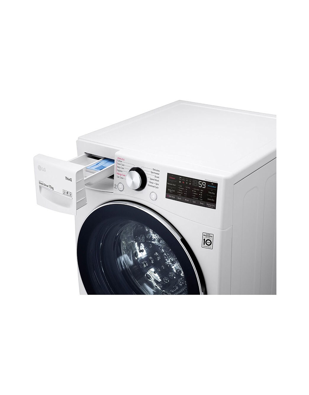 15kg Washing Machine with AI Direct Drive™ and TurboWash™ - F2515STGW ...