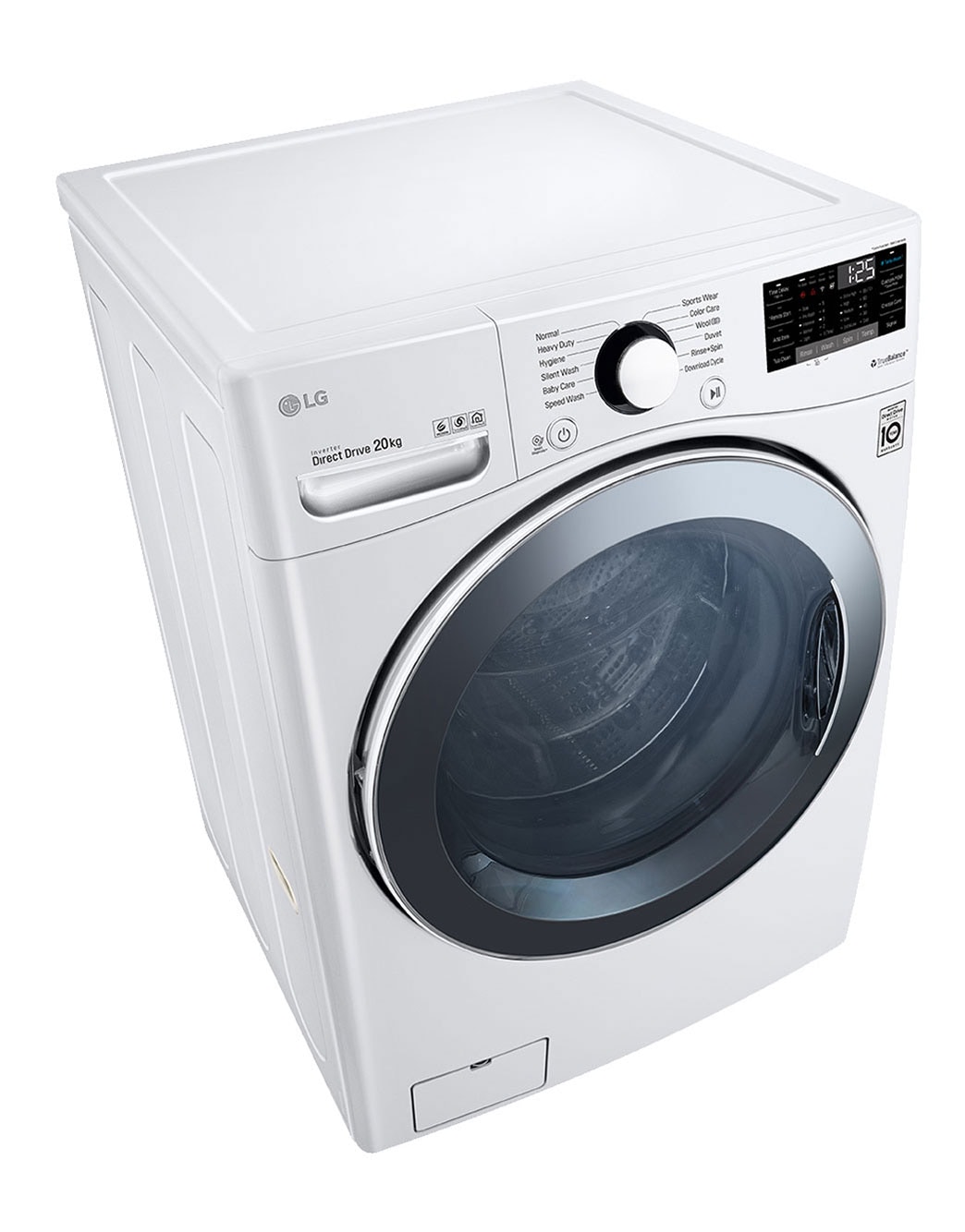 20kg Front Load Washer with 6motion Direct Drive, TurboWash ...