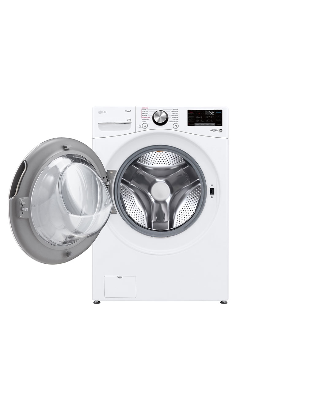 24kg Front Load Washer with AI Direct Drive™ and TurboWash™ - F2724SVRW ...