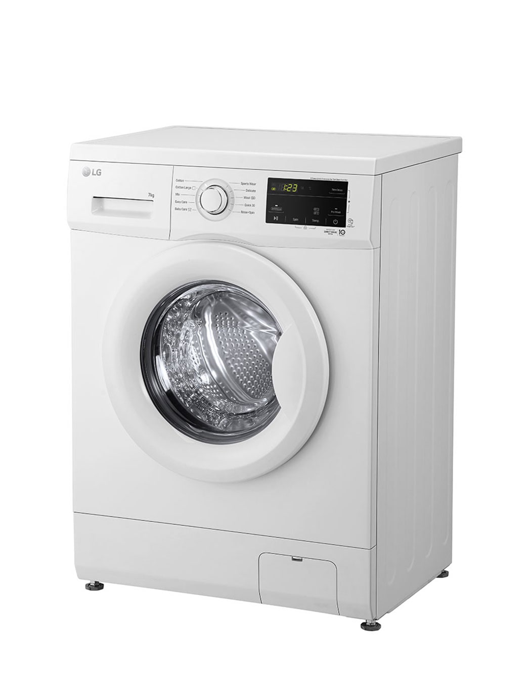 7kg Front Load Washer with 6 motion Direct Drive - FM1207N6W | LG Malaysia