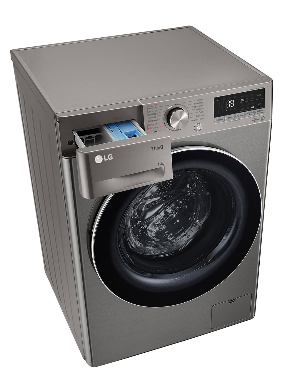 12kg Front Load Washer with AI Direct Drive™ and TurboWash™360 ...