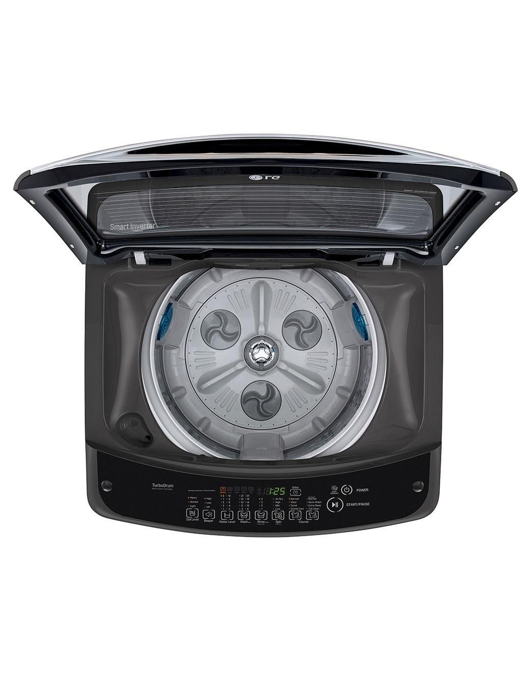 13kg Top Load Washer with Smart Inverter - T2313VSABE | LG Malaysia