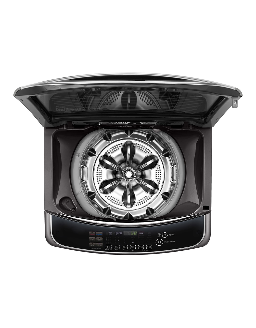 19kg Top Load Washing Machine with Inverter Direct Drive - TH2519SSAK ...