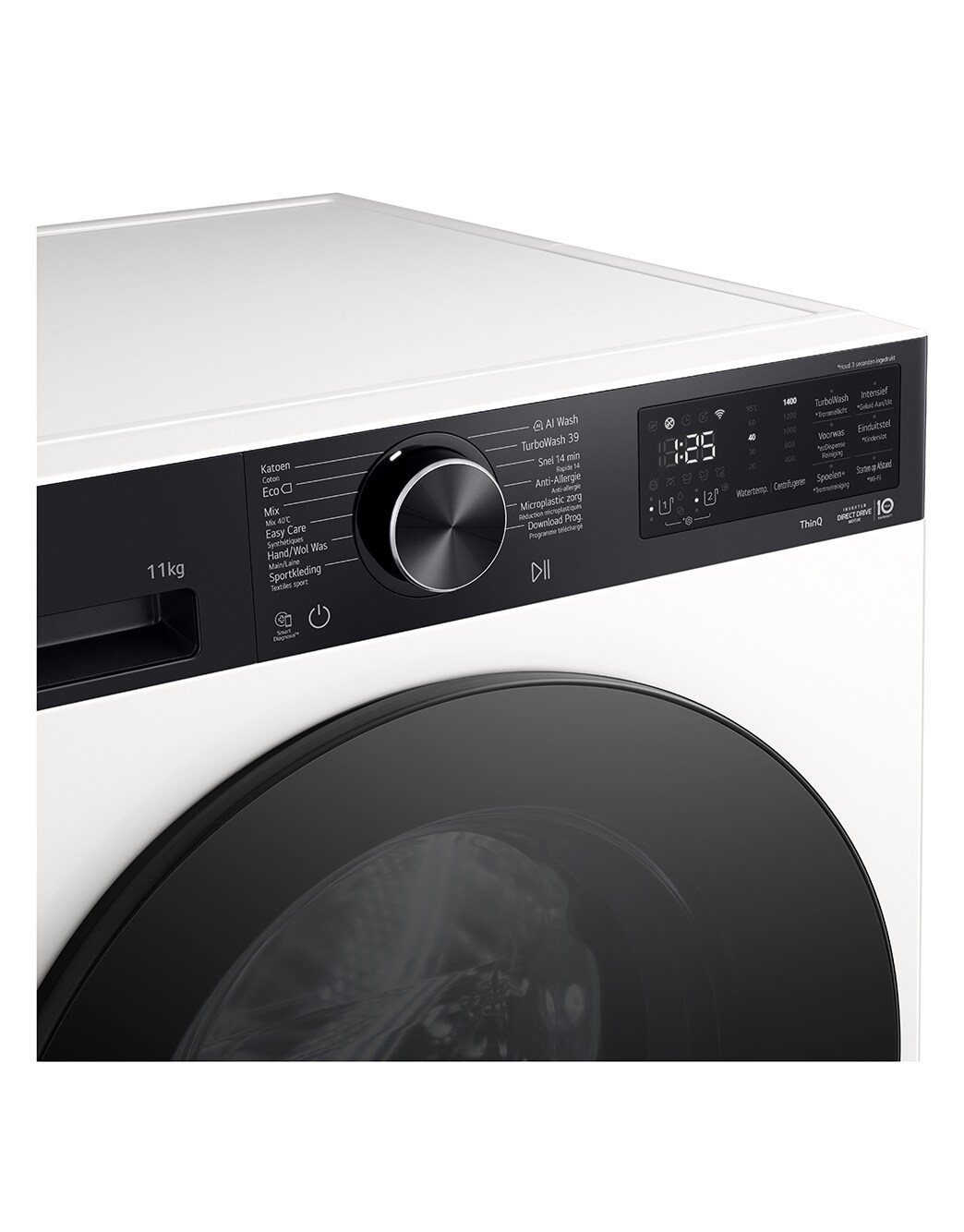 13kg Wasmachine Wit F4X5009THB | AI DD | LG NL