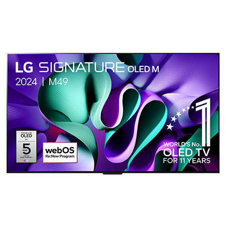 77 inch LG OLED evo AI M4 4K de eerste True Wireless TV ter wereld met ...